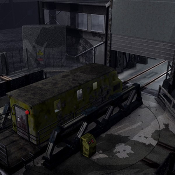 modelo 3d antigua plataforma - TurboSquid 512658