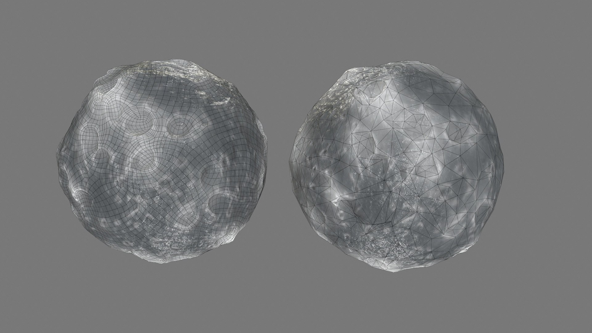 3D Ice Asteroid - TurboSquid 1315973