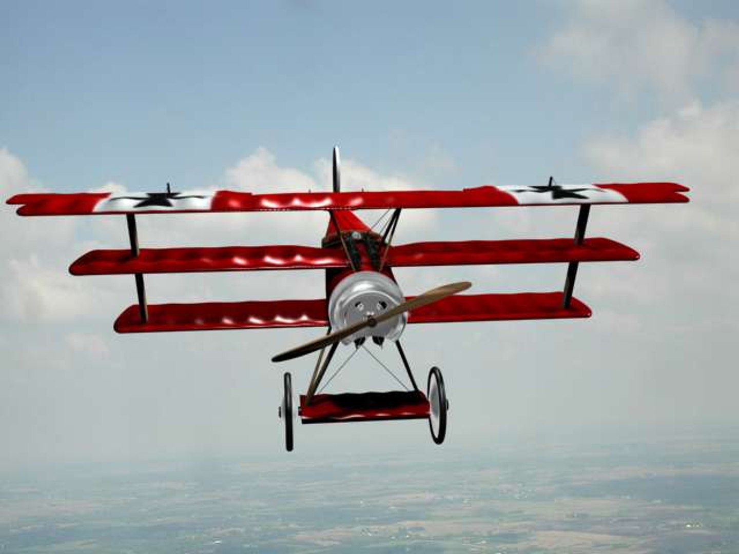 Max Fokker Dr 1 Red Baron