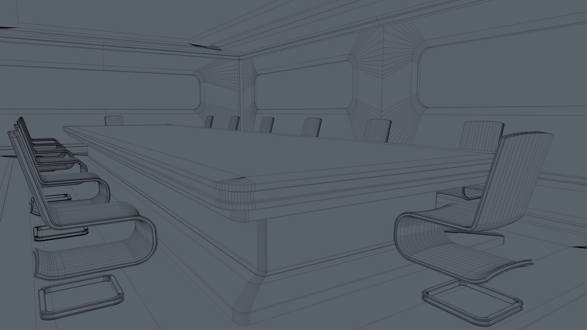 3D Sci Fi Conference Room - TurboSquid 2316848