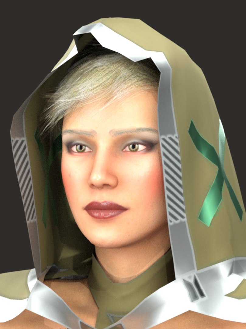 Realistic Rigged Style Action Girl-Shina Character 3D Model Model - TurboSquid 2239758