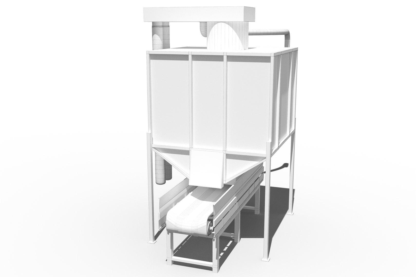 3D Recycling Machine Model - TurboSquid 1157928