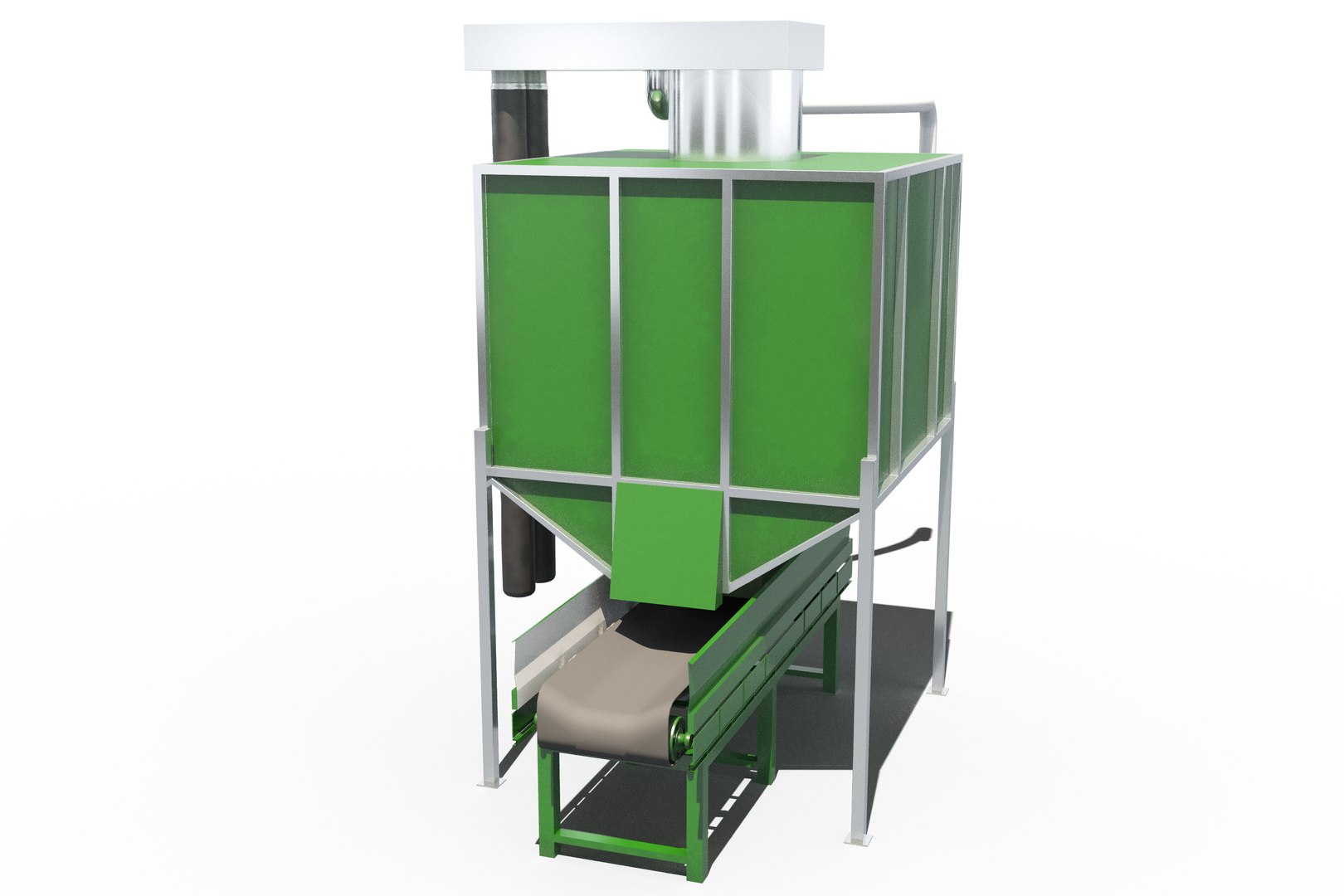 3D Recycling Machine Model - TurboSquid 1157928
