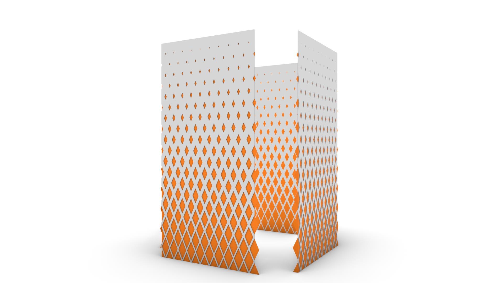 3D Parametric Diamond Pattern Panel - TurboSquid 2286677