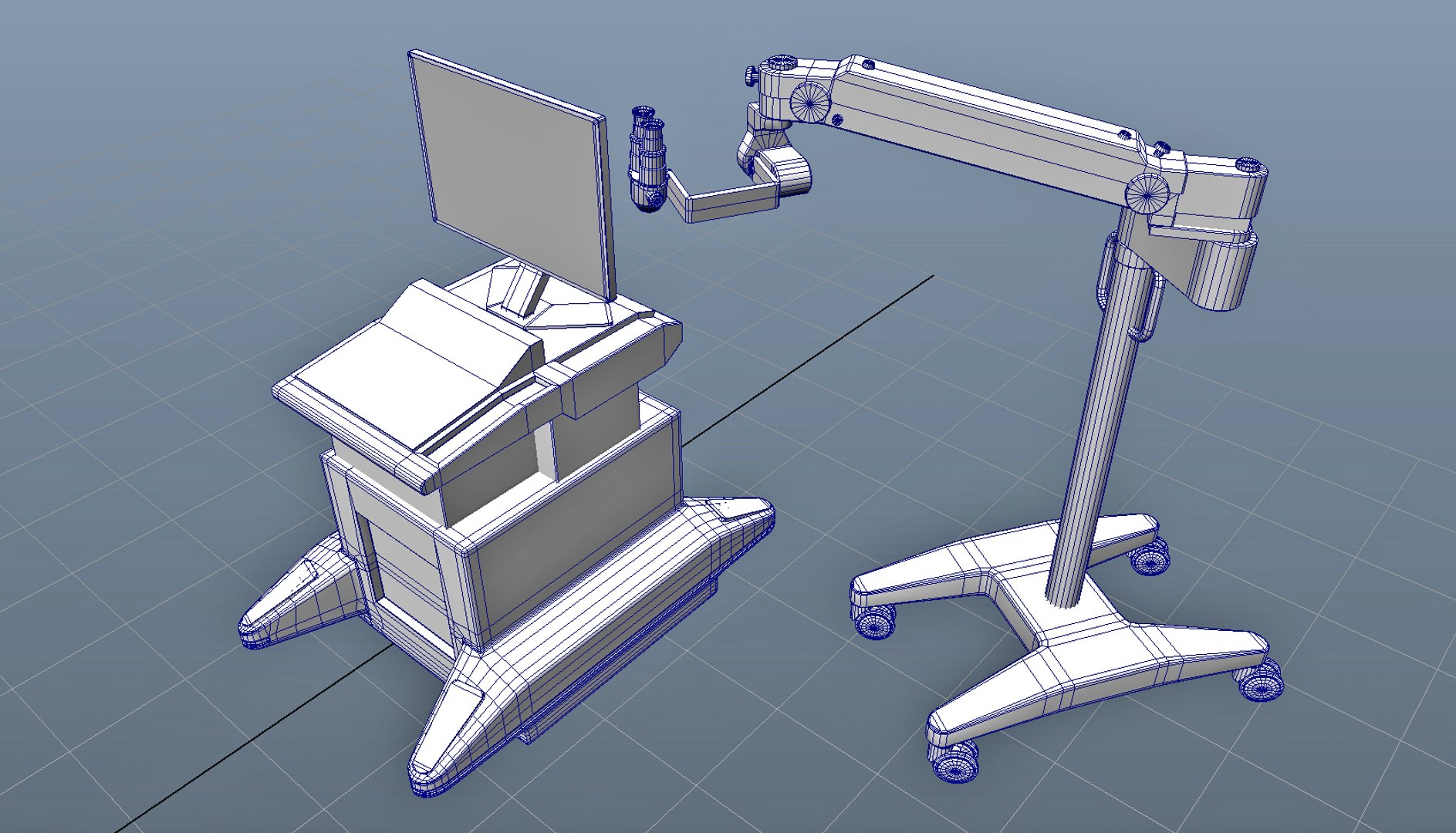 Hospital 3d Model