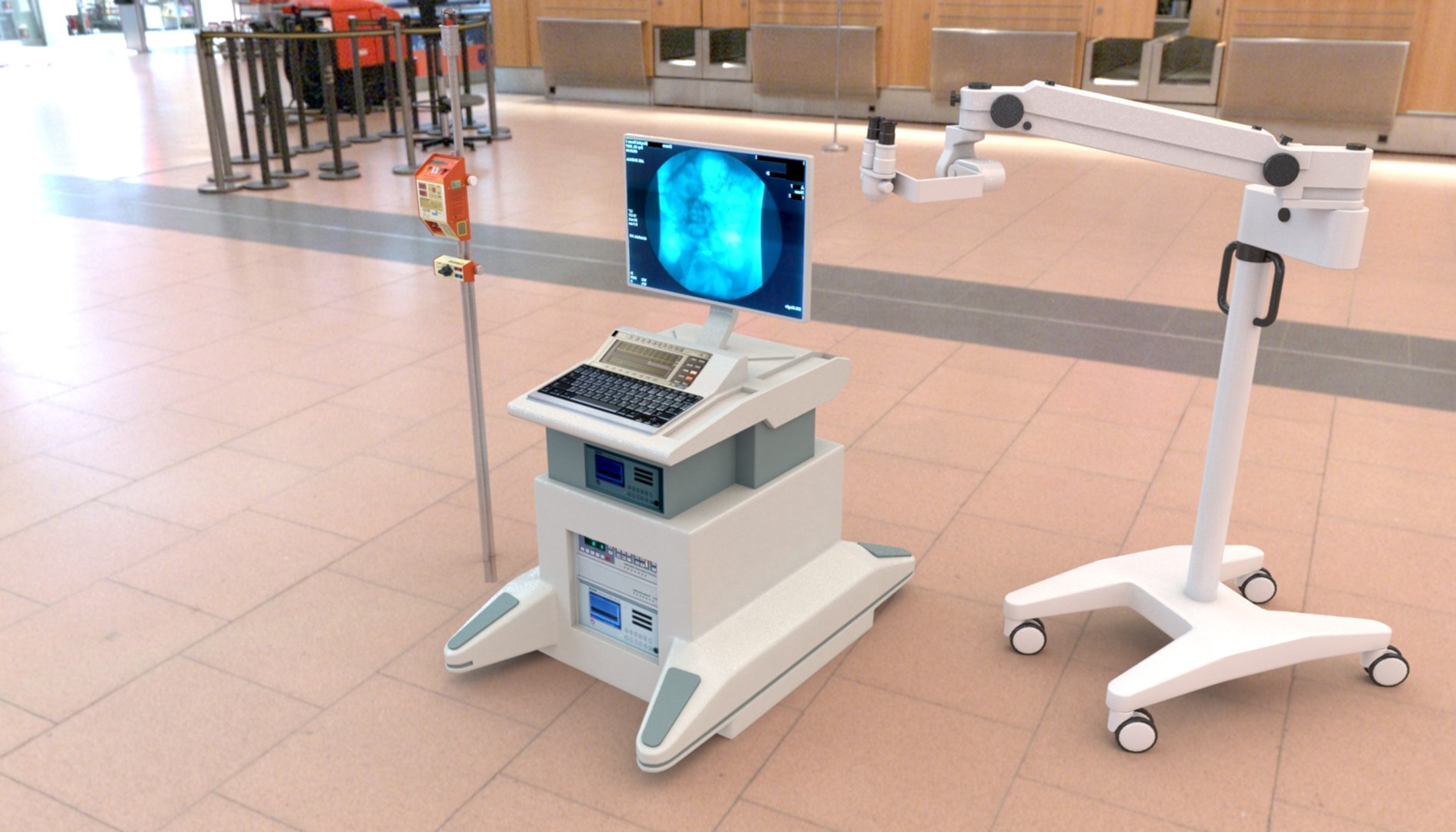 Hospital 3d Model