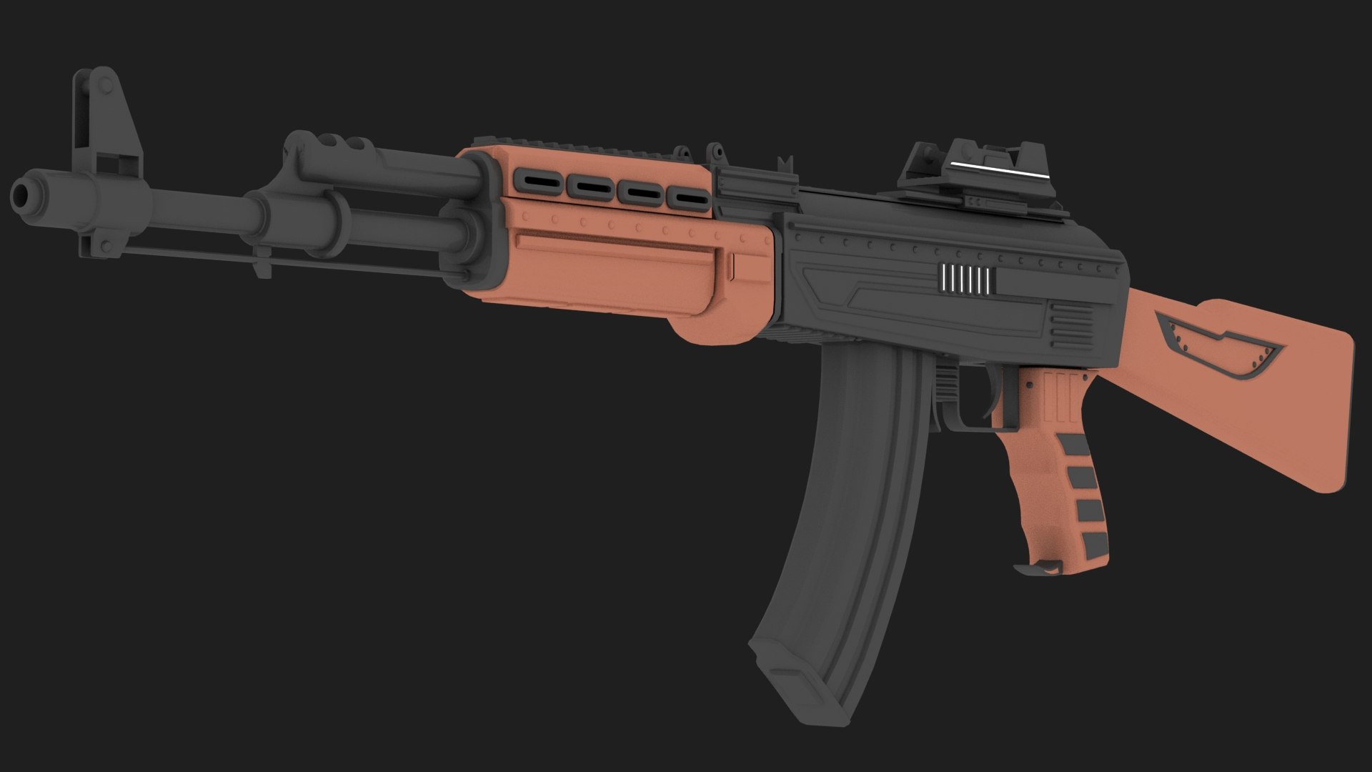 AK-47 Advanced Concept Model - TurboSquid 2005625