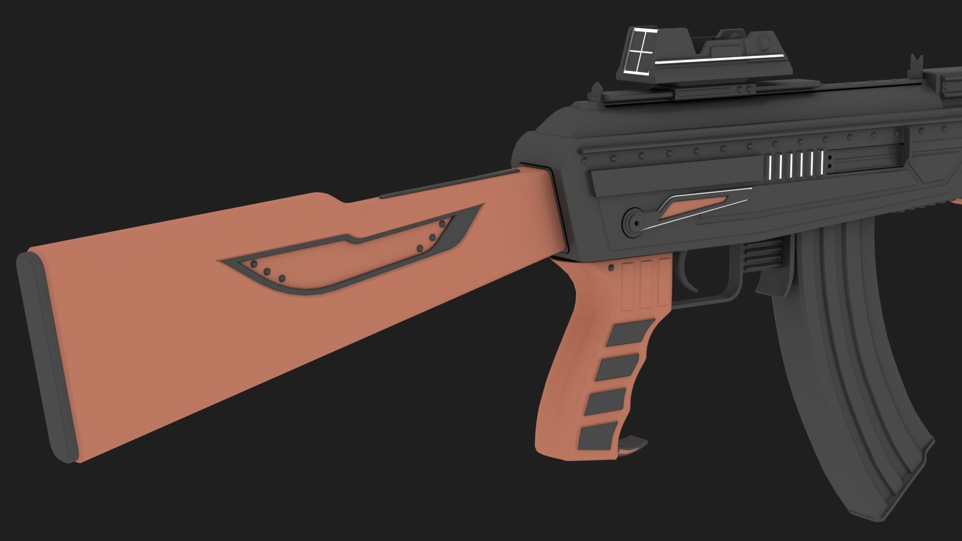 AK-47 Advanced Concept Model - TurboSquid 2005625