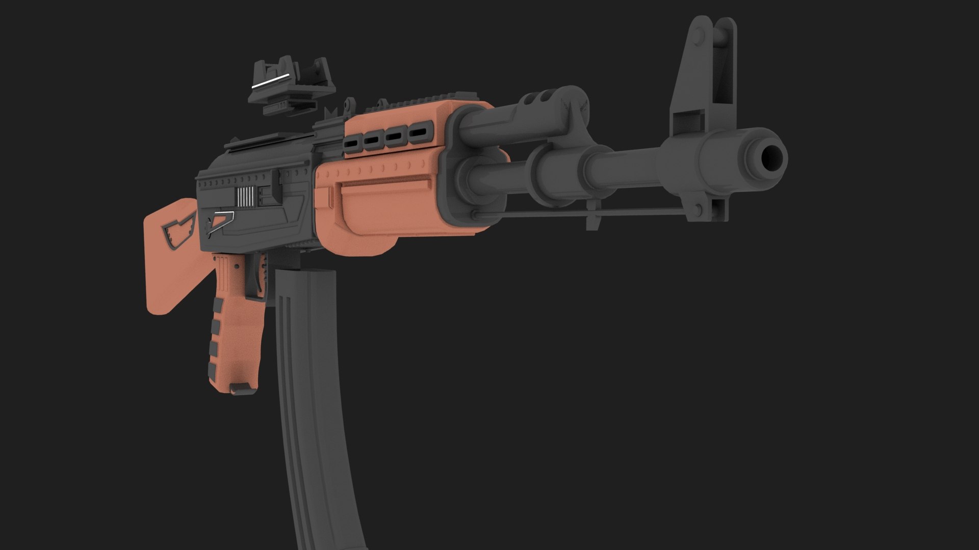 AK-47 Advanced Concept Model - TurboSquid 2005625