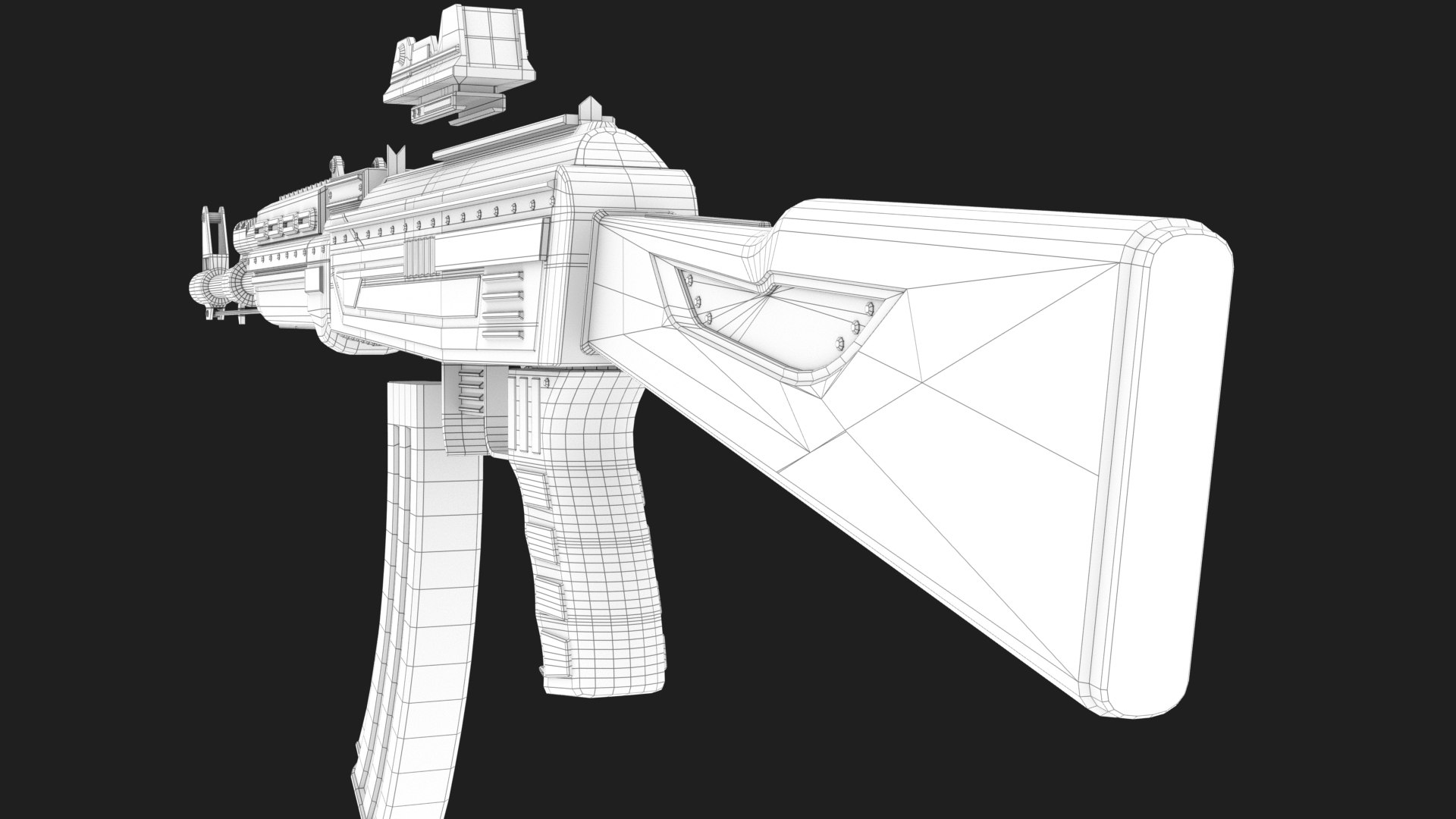 AK-47 Advanced Concept Model - TurboSquid 2005625