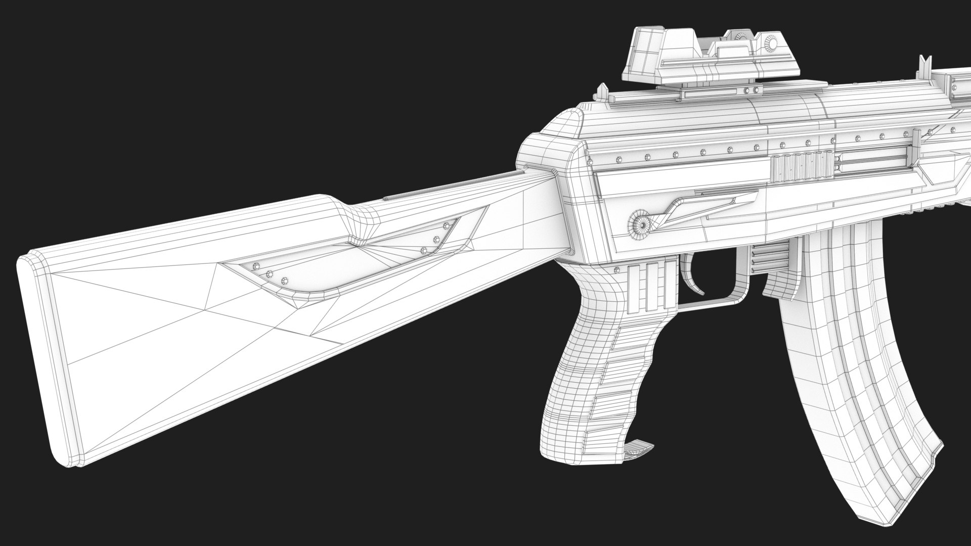 AK-47 Advanced Concept Model - TurboSquid 2005625