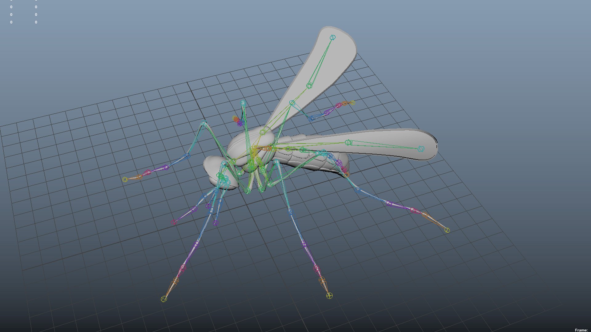 Mosquito Rigged 3D Model - TurboSquid 1594278