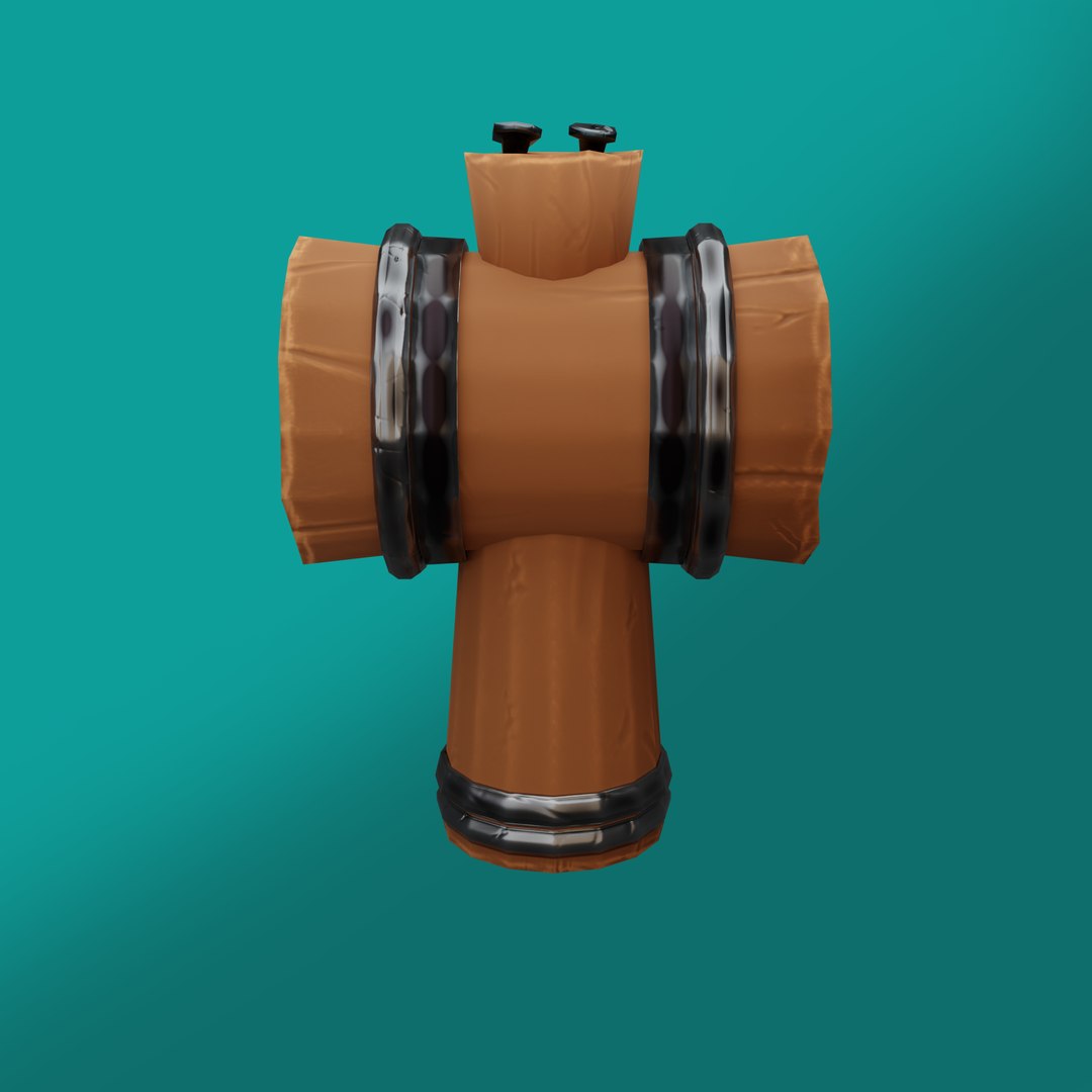 3D Stylized Hammer Low Poly Game Ready PBR - TurboSquid 2087694