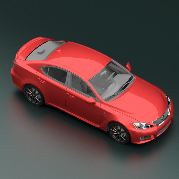 3D model Lexus IS-F 2009 - TurboSquid 1745280