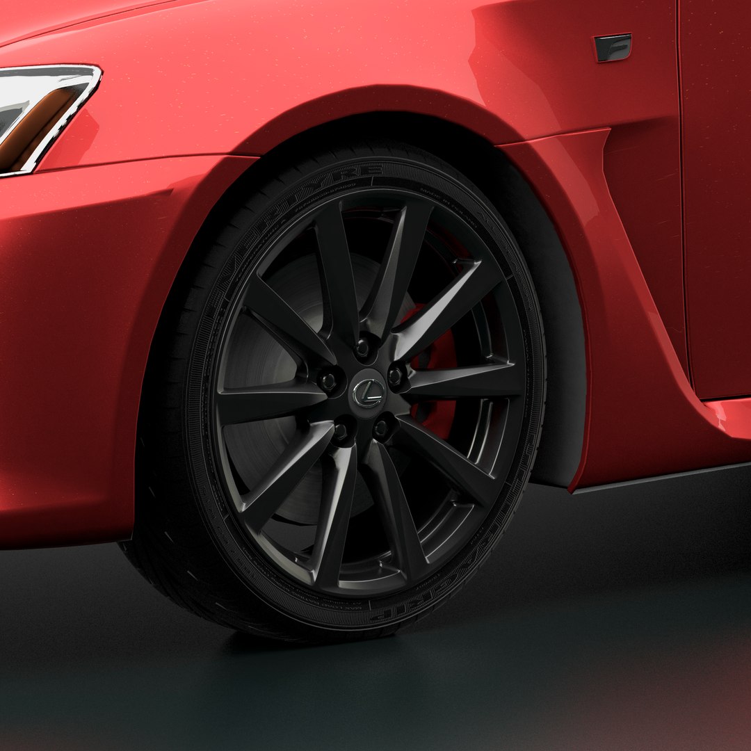 3D Model Lexus IS-F 2009 - TurboSquid 1745280