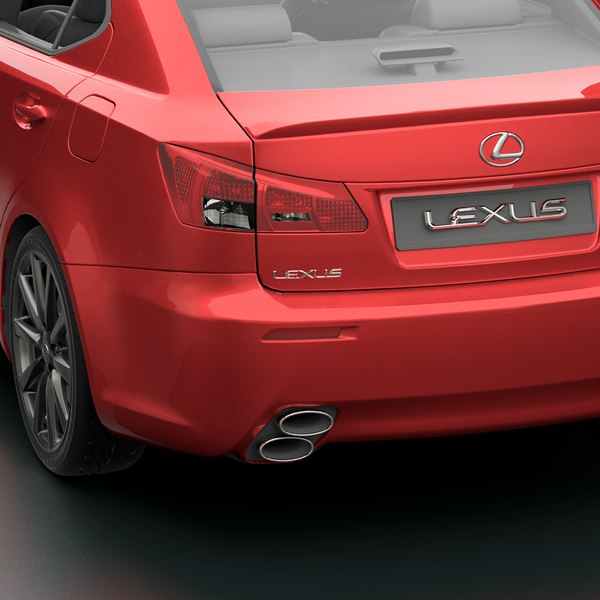 3D model Lexus IS-F 2009 - TurboSquid 1745280