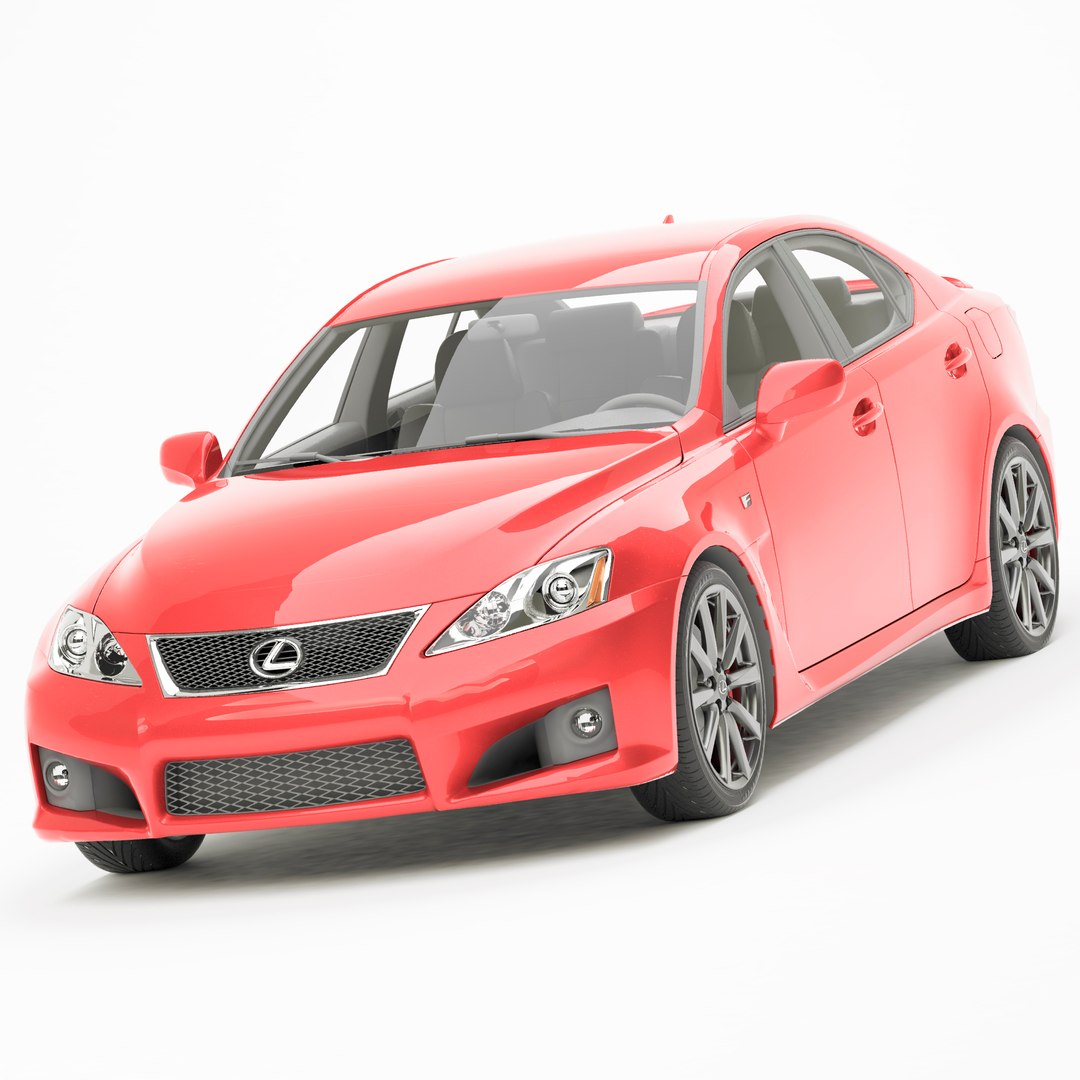 3D model Lexus IS-F 2009 - TurboSquid 1745280