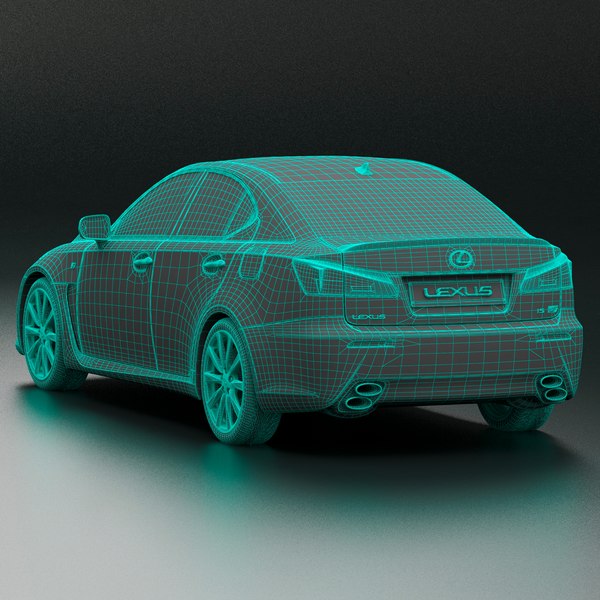 3D model Lexus IS-F 2009 - TurboSquid 1745280