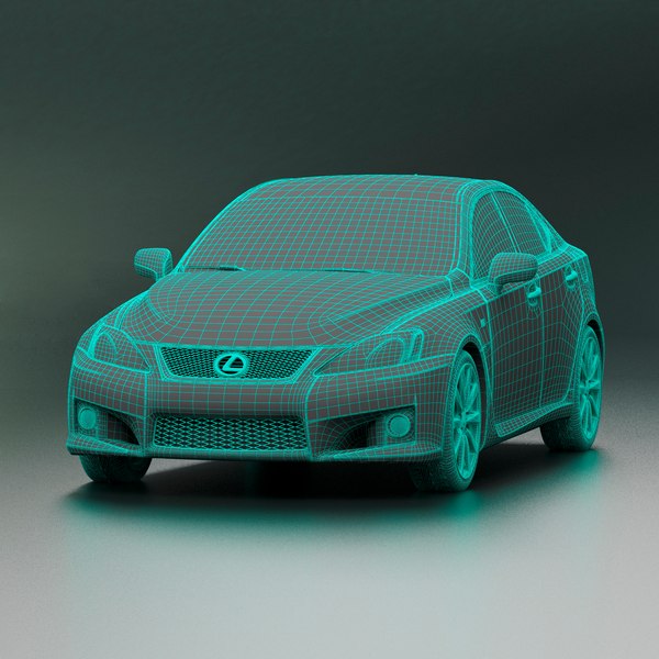 3D model Lexus IS-F 2009 - TurboSquid 1745280