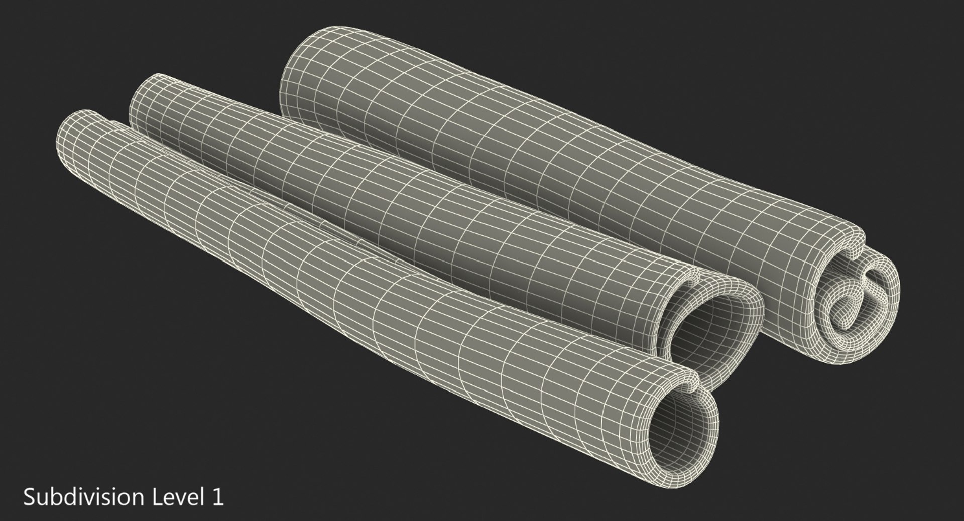 3D Cinnamon Sticks - TurboSquid 1294288