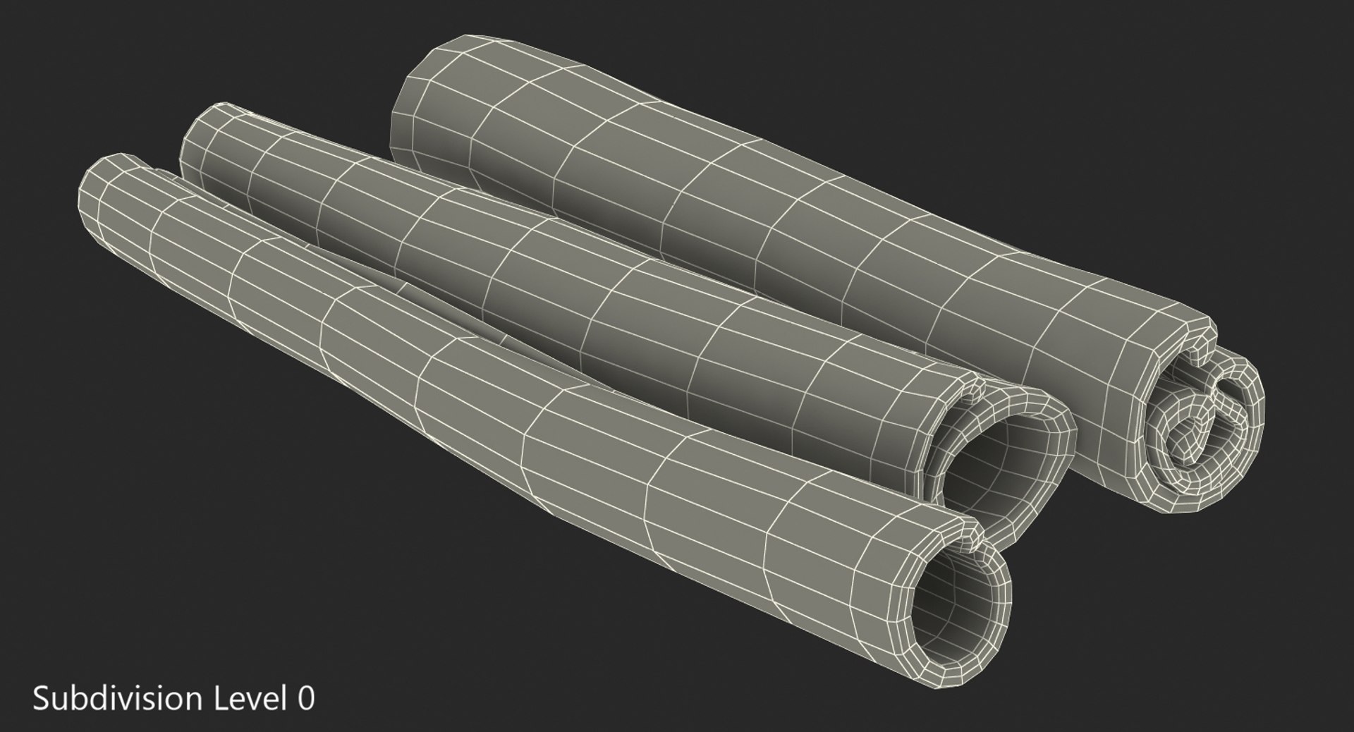 3D Cinnamon Sticks - TurboSquid 1294288
