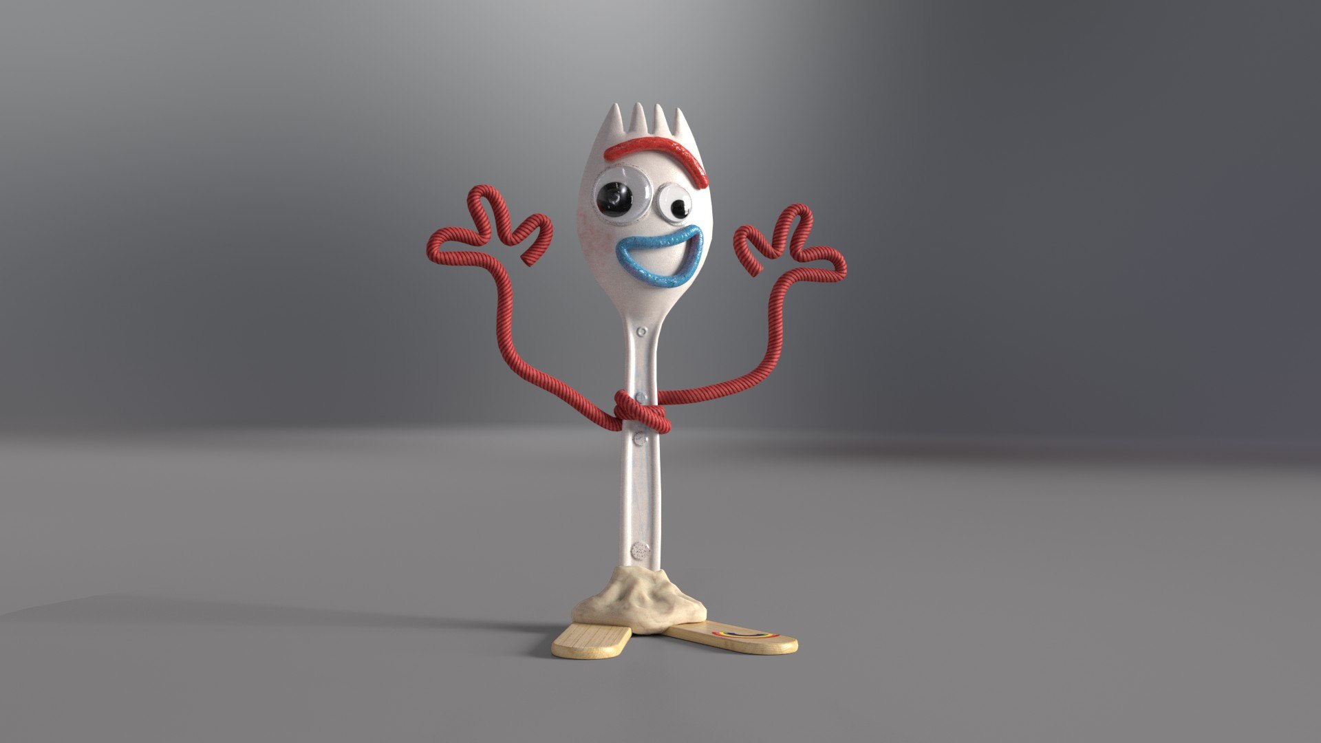 Forky Toy Model - TurboSquid 2106379