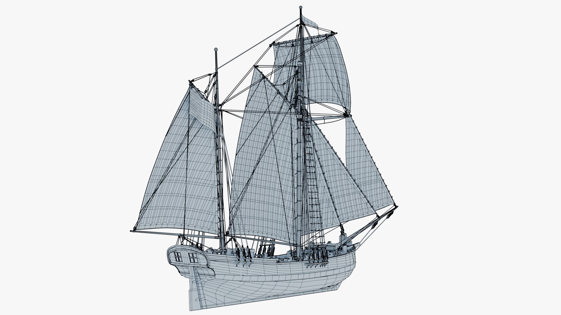 3D Merchant Ship Albion - TurboSquid 2253556
