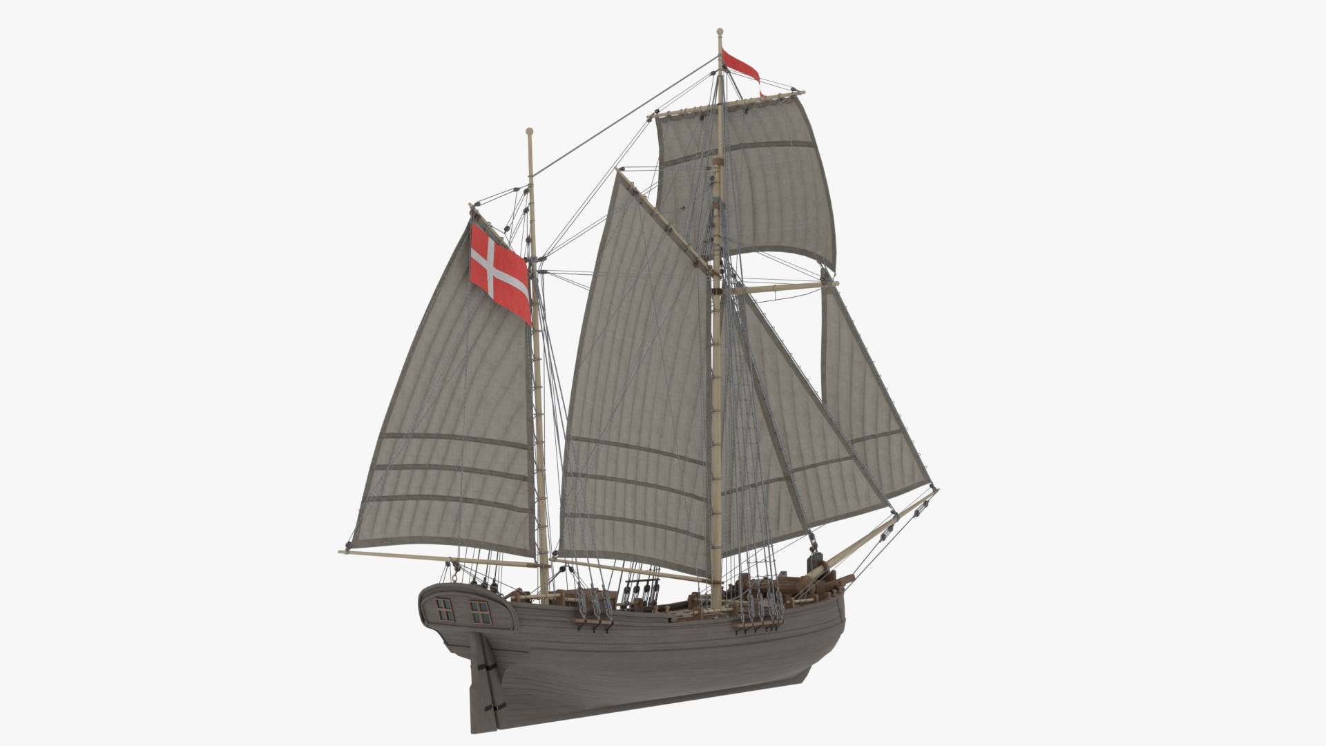 3D Merchant Ship Albion - TurboSquid 2253556