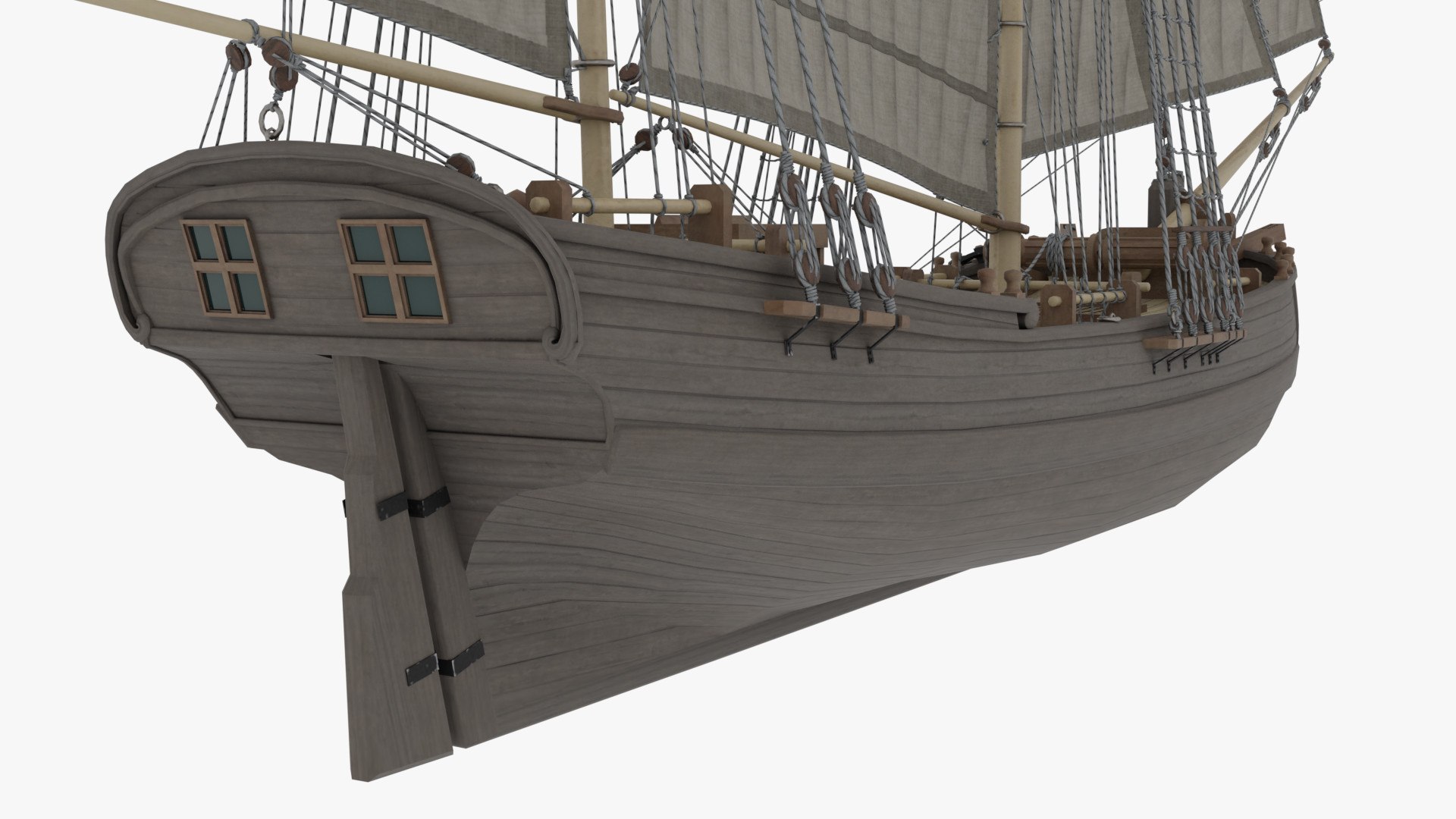 3D Merchant Ship Albion - TurboSquid 2253556
