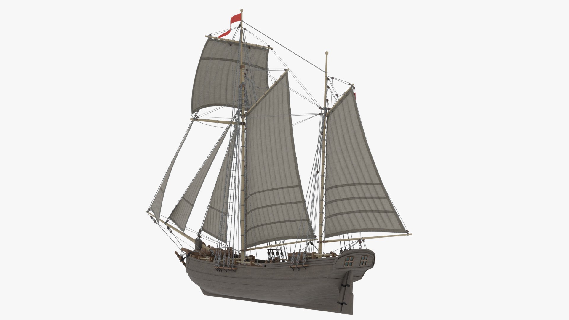 3D Merchant Ship Albion - TurboSquid 2253556
