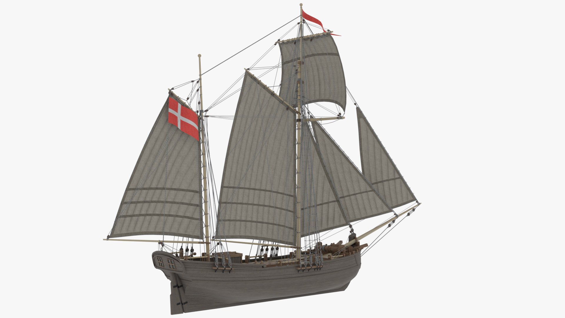 3D Merchant Ship Albion - TurboSquid 2253556