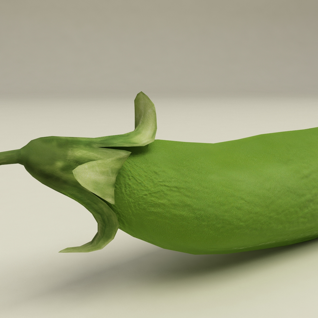 pea modelled 3d model
