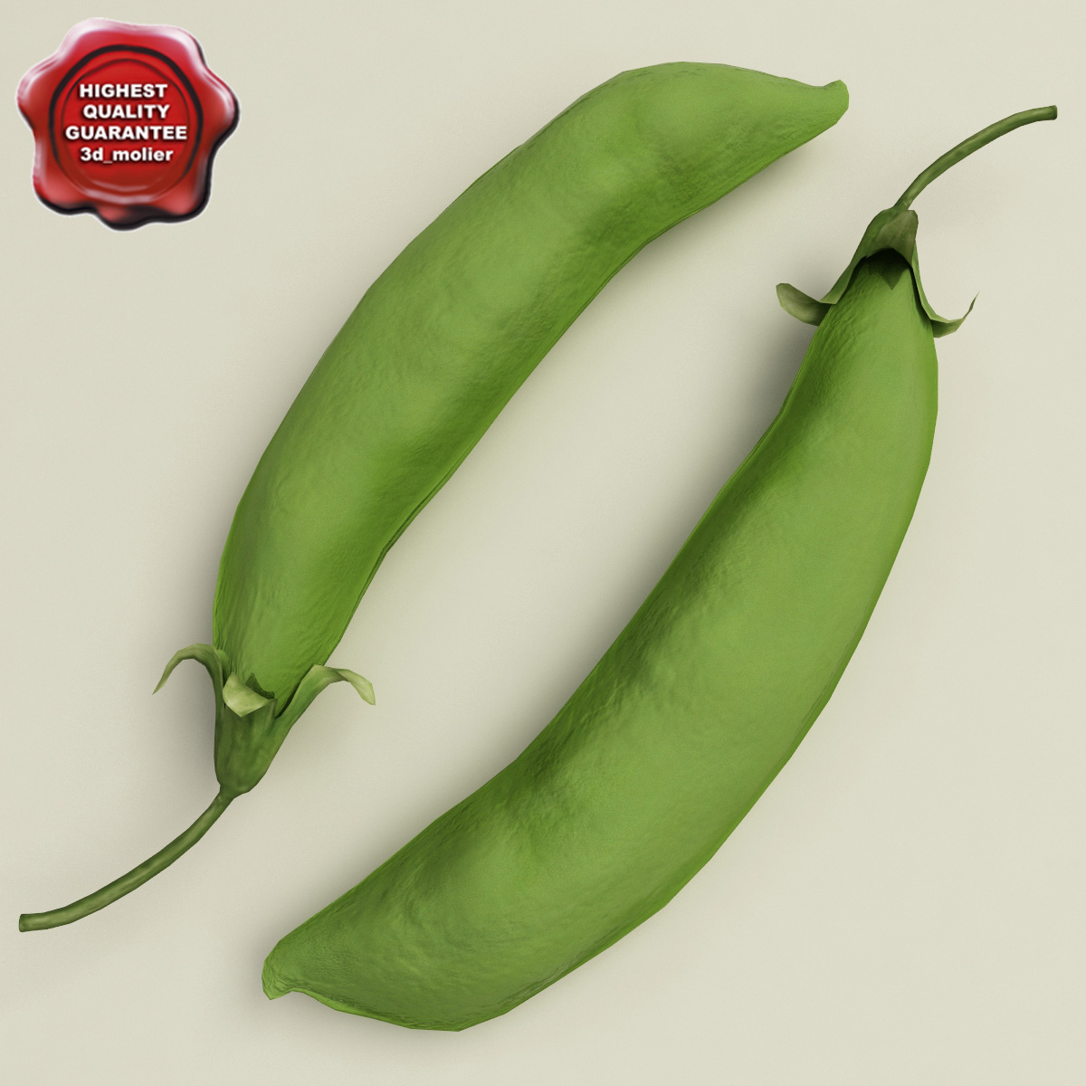 pea modelled 3d model