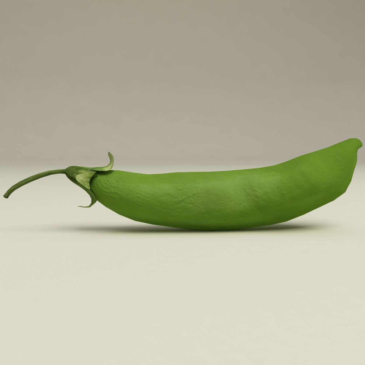 pea modelled 3d model