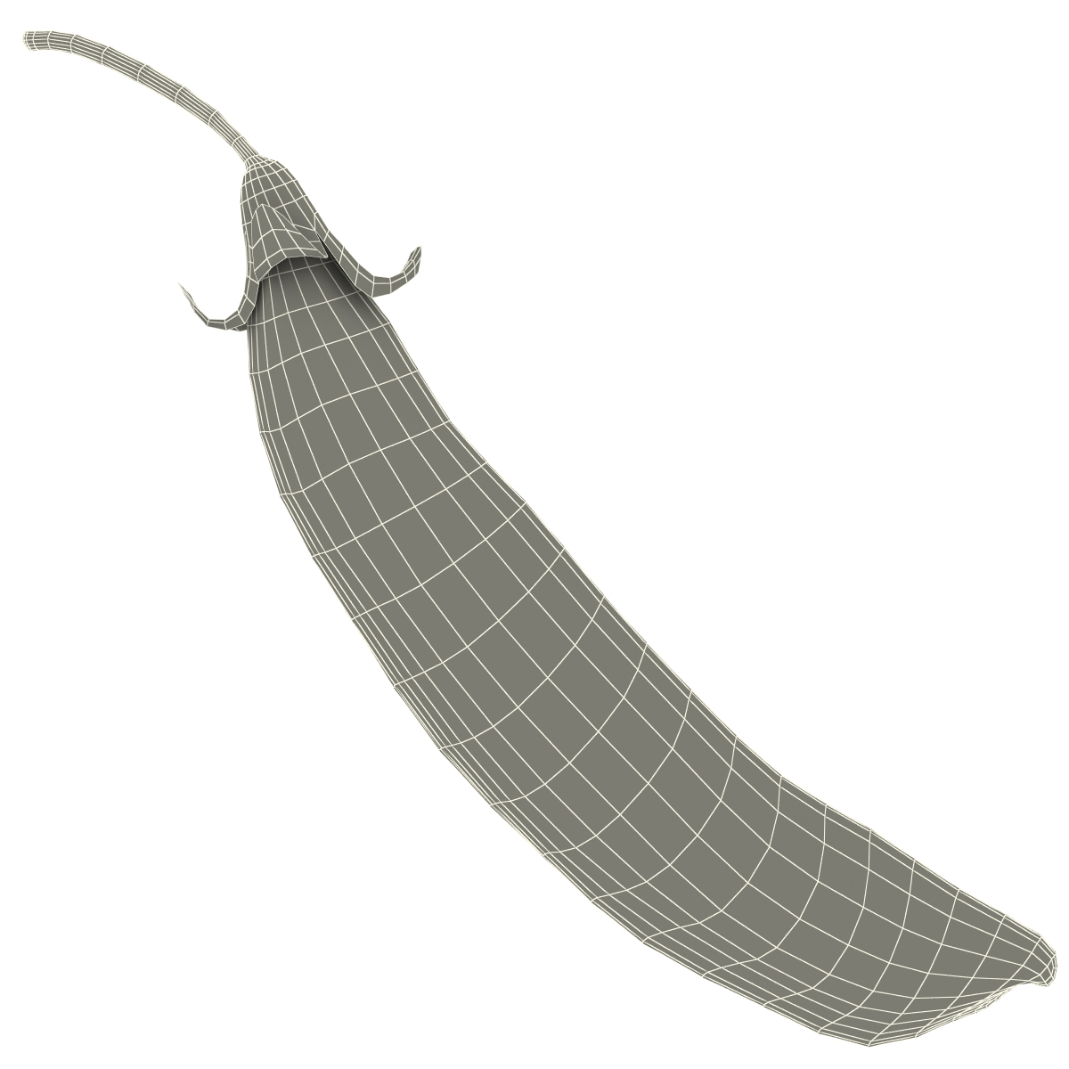 pea modelled 3d model