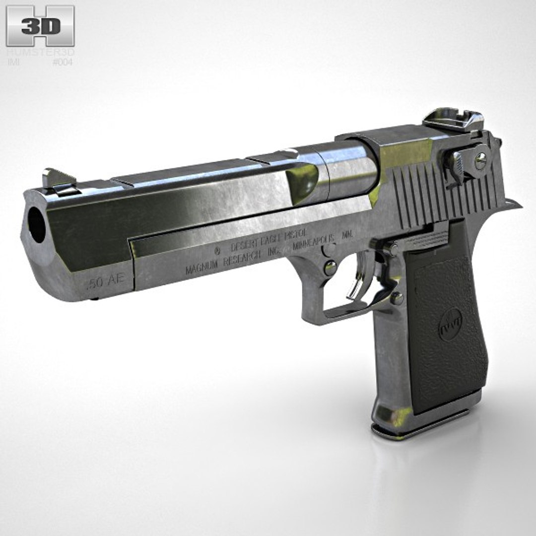 3d Model Desert Eagle Imi