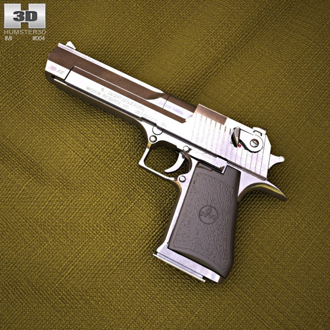 3d Model Desert Eagle Imi
