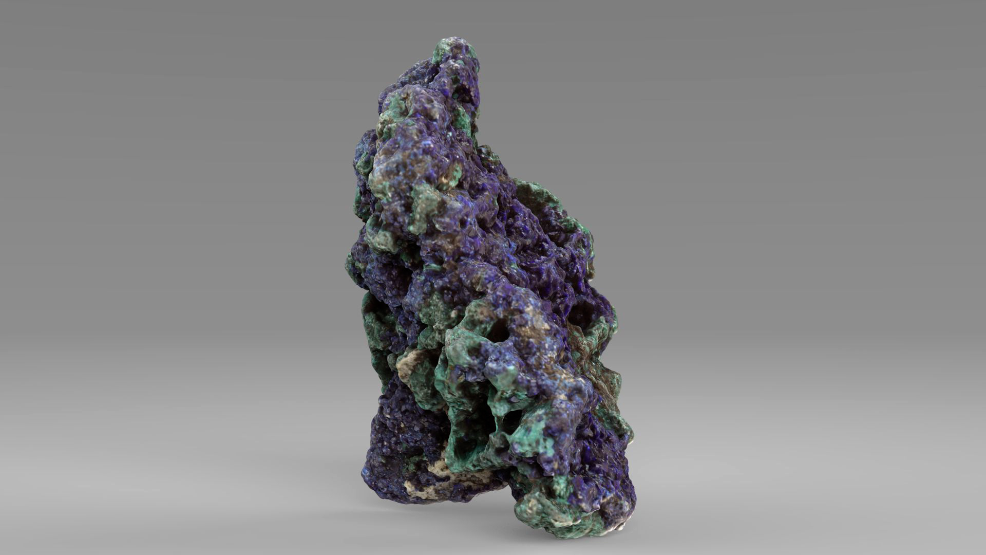 Azur-Malachite gemstone 3D model - TurboSquid 1954748