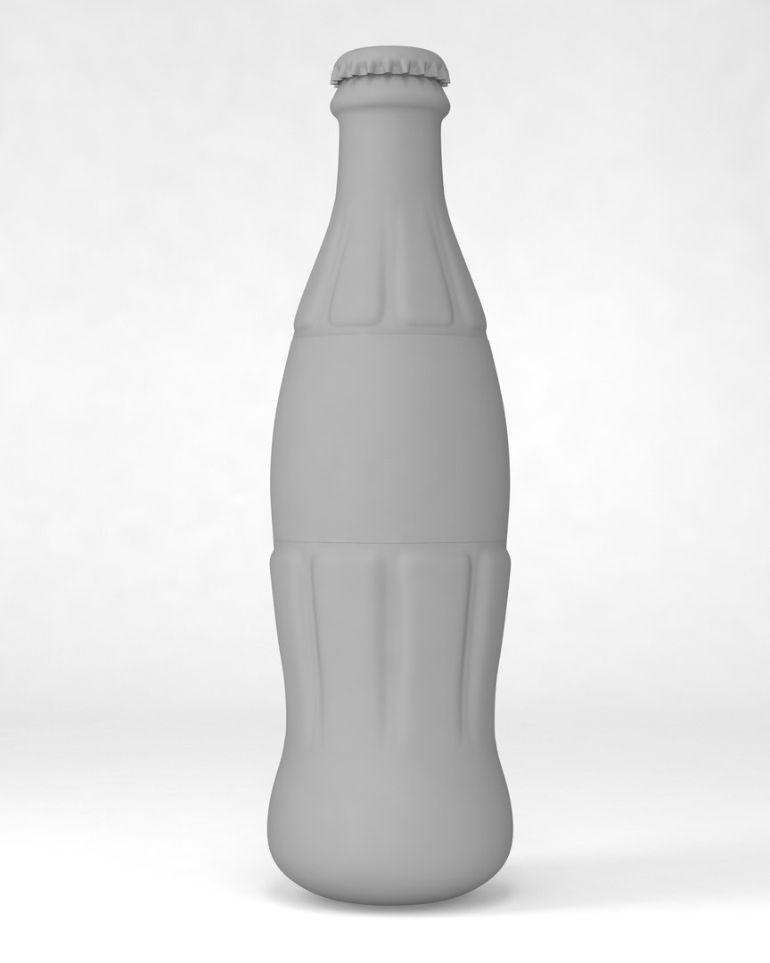 3ds Max Coca Cola Bottle