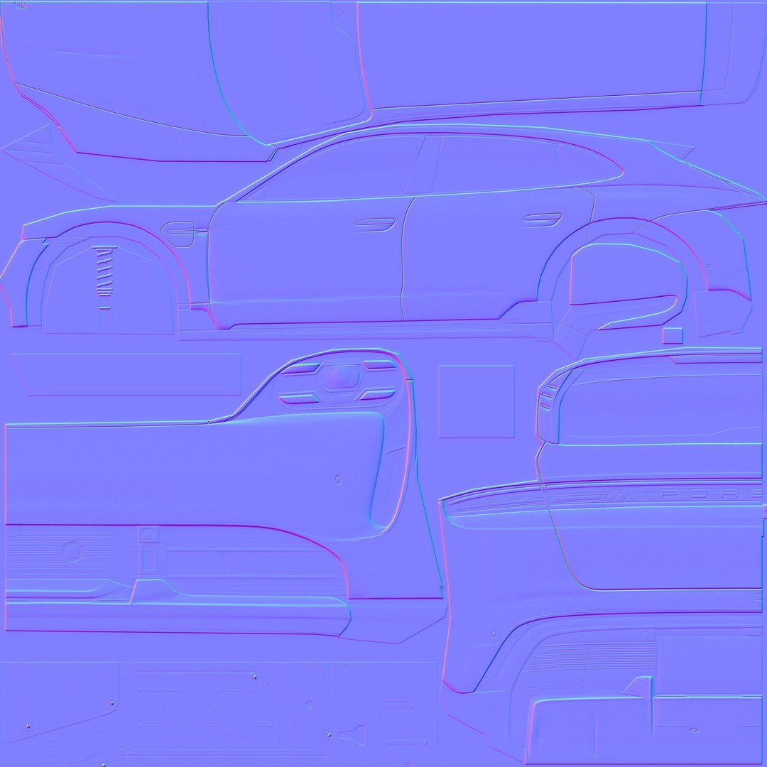 Porsche Model - TurboSquid 2273369