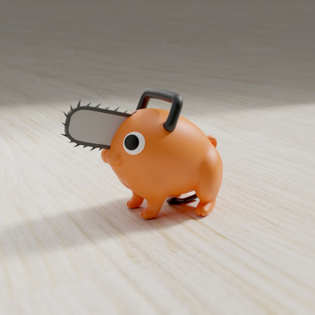 Chainsaw Man Pochita 3D Model 3D-Modell - TurboSquid 2087167