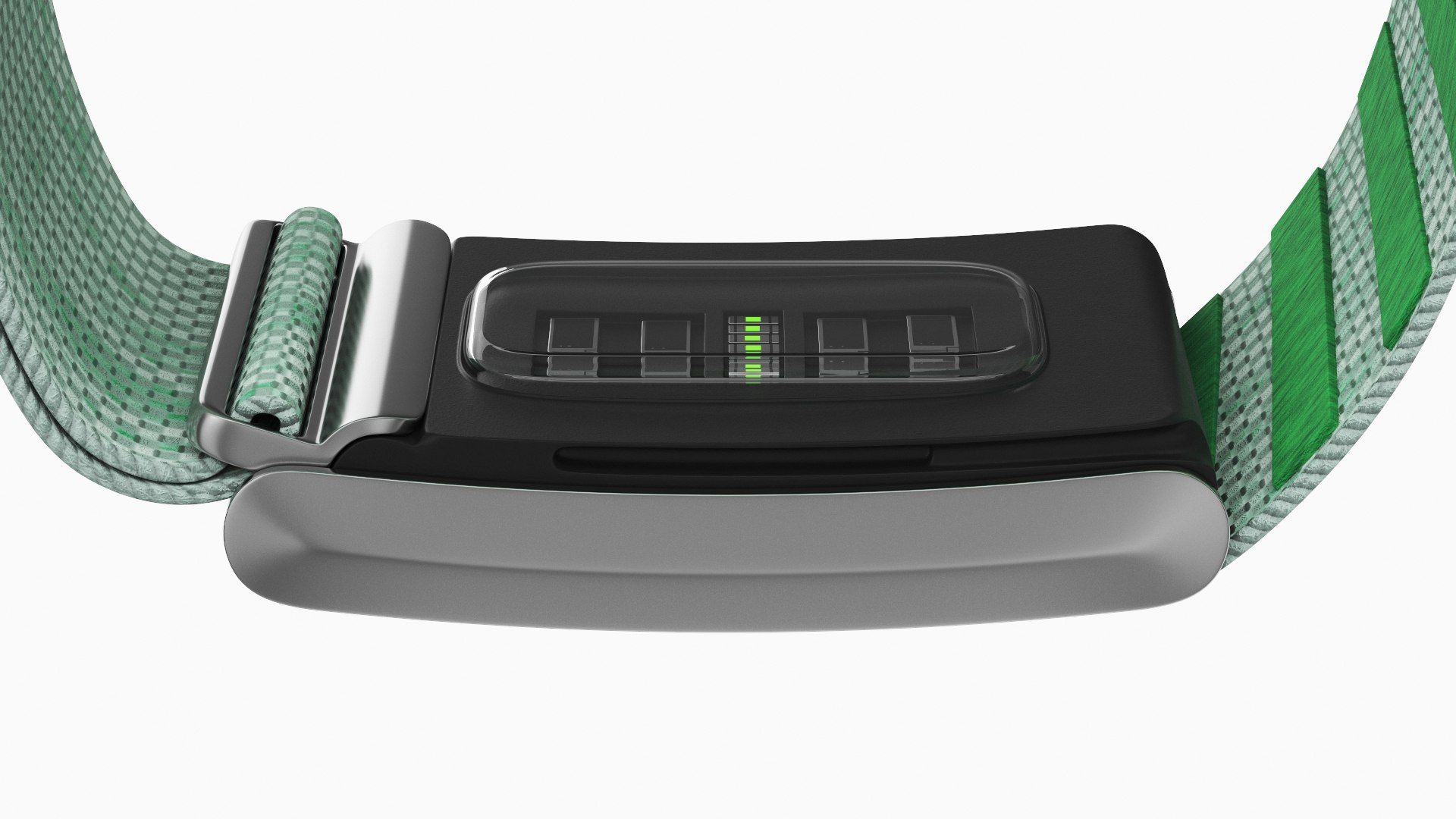 Fitness Band Green Rigged For Maya 3D - TurboSquid 2124918