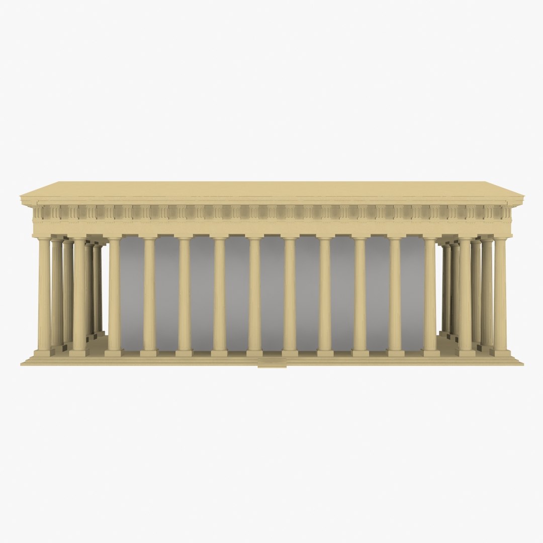 3D Temple - TurboSquid 582337