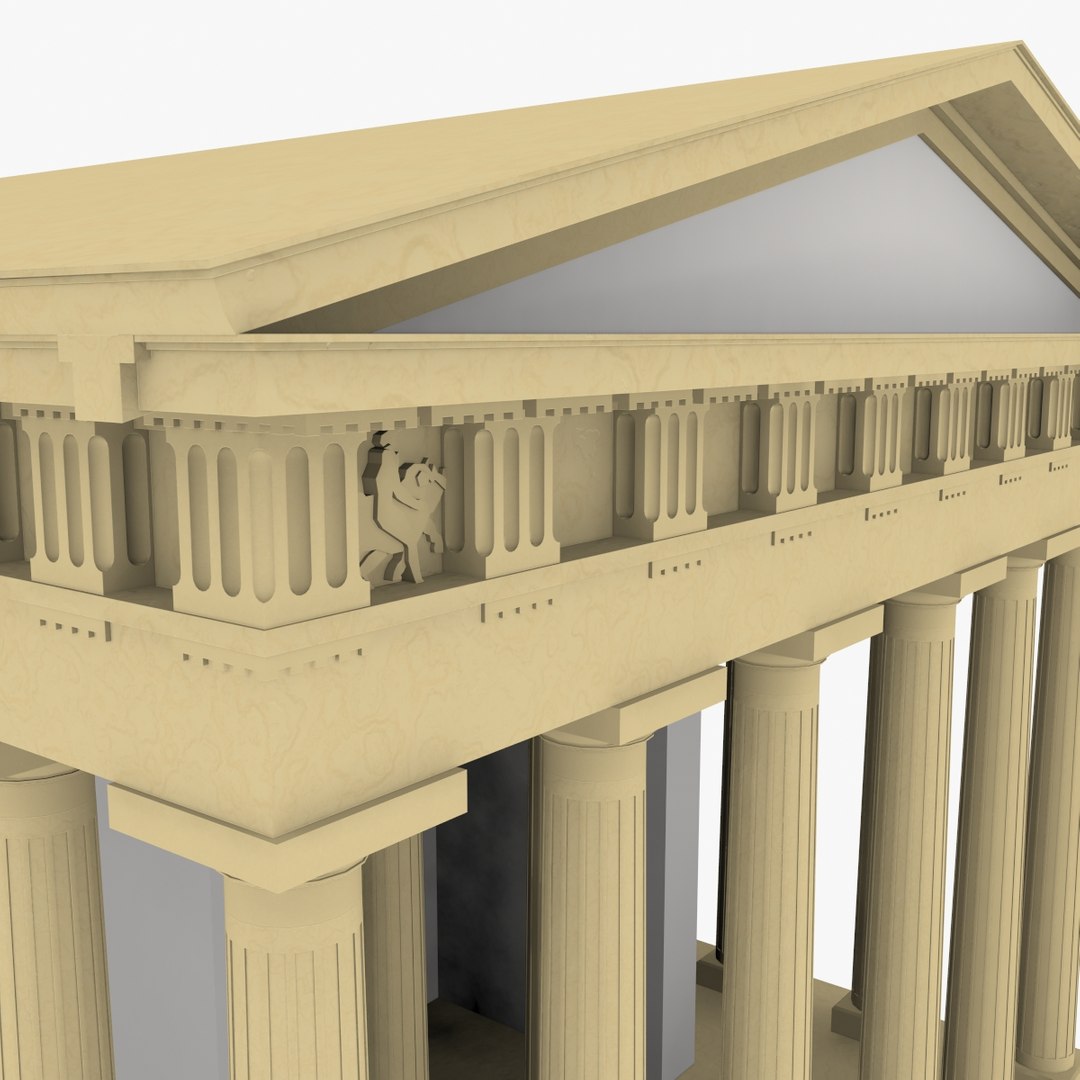 3D Temple - TurboSquid 582337