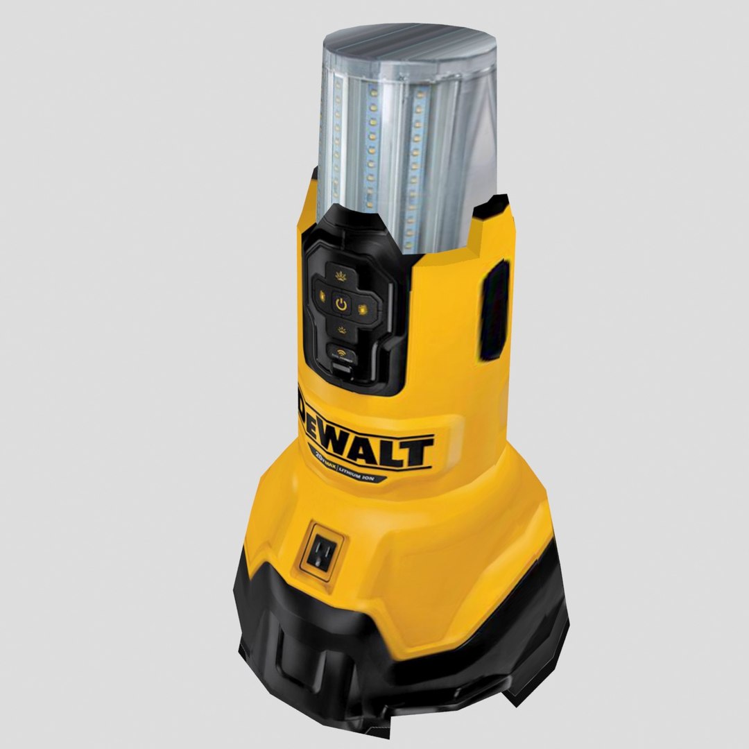 Corded Cordless Led Area 3D Model - TurboSquid 1342638