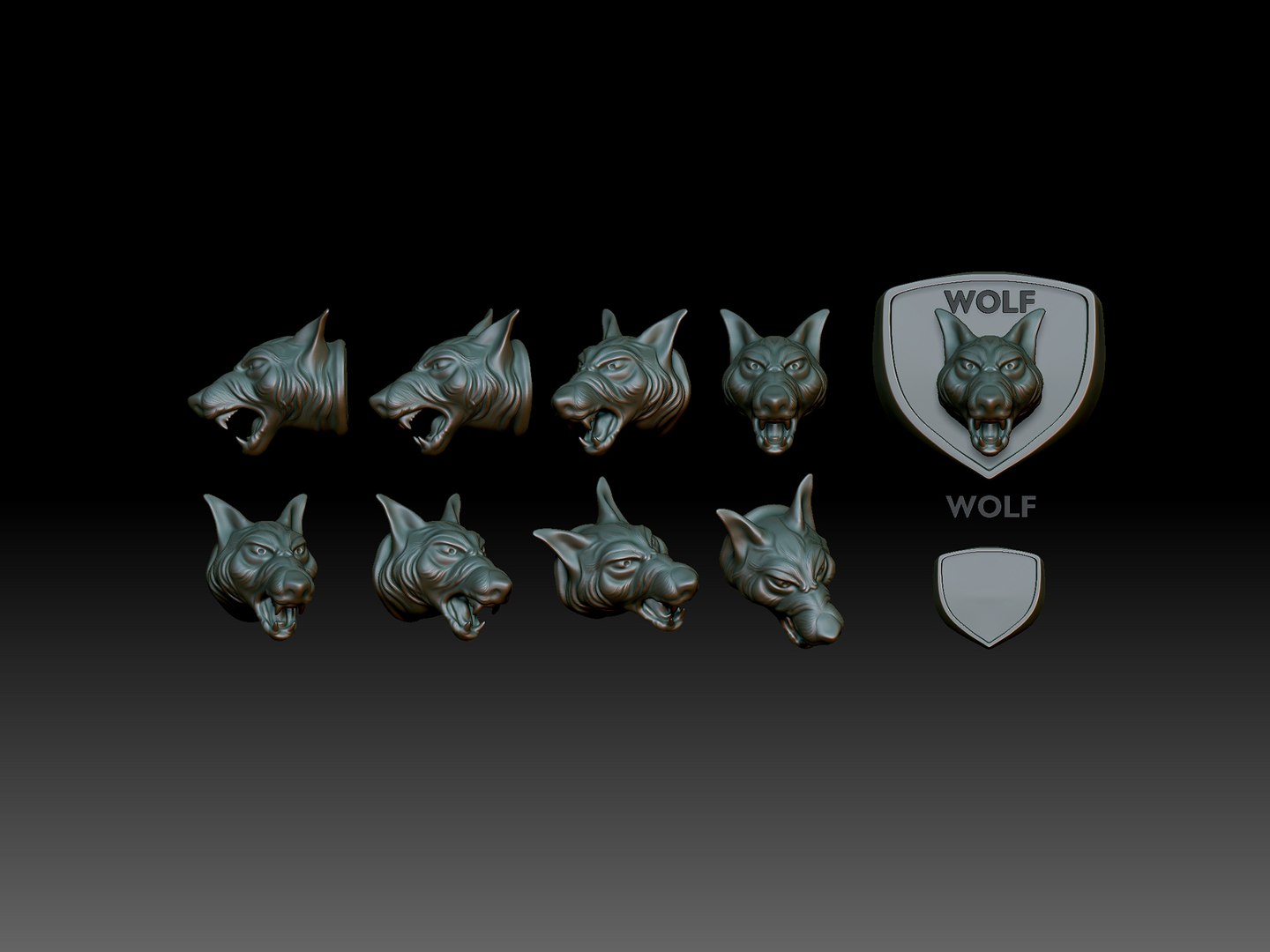 3D Model Wolf - TurboSquid 2172423