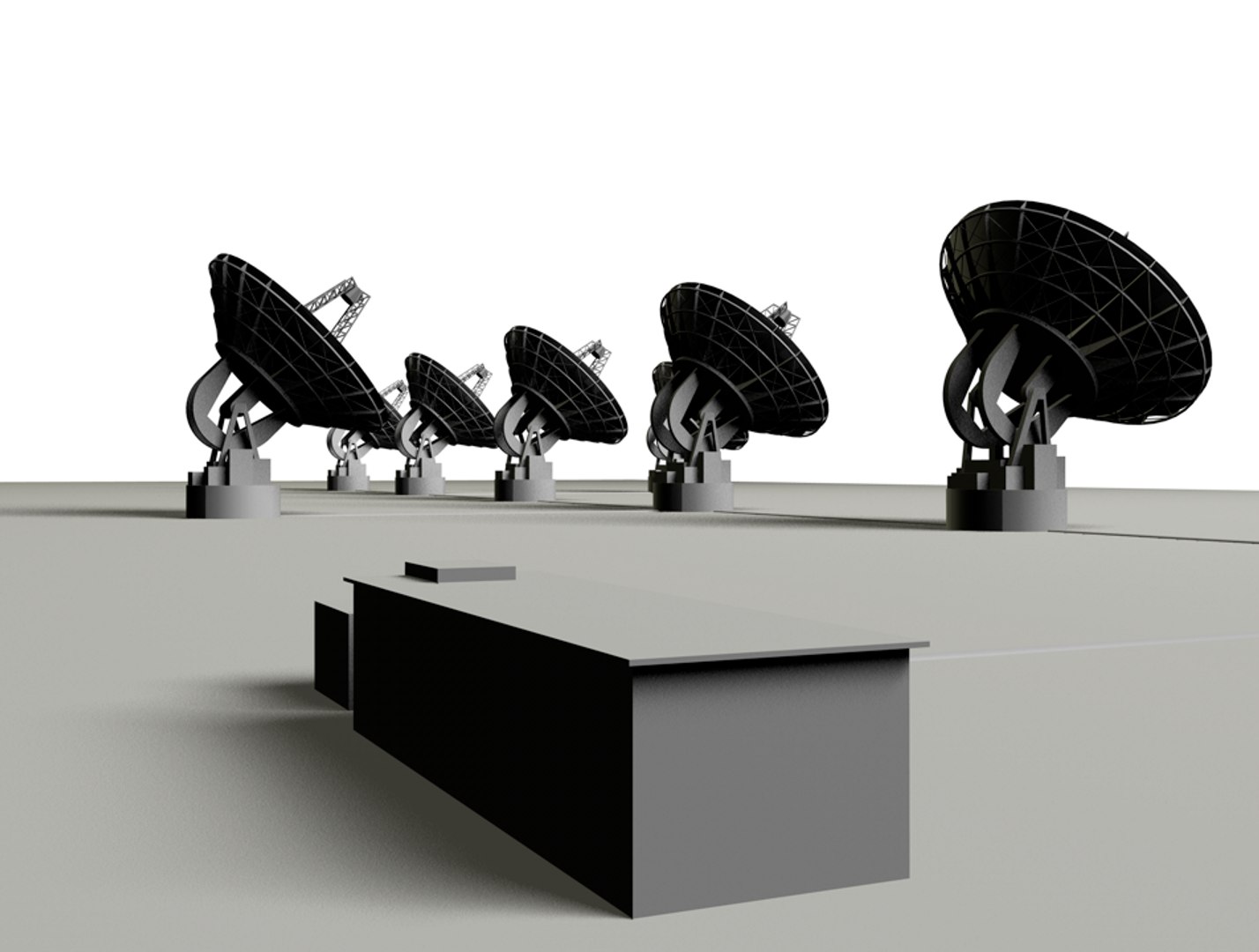 antenna array 3d model