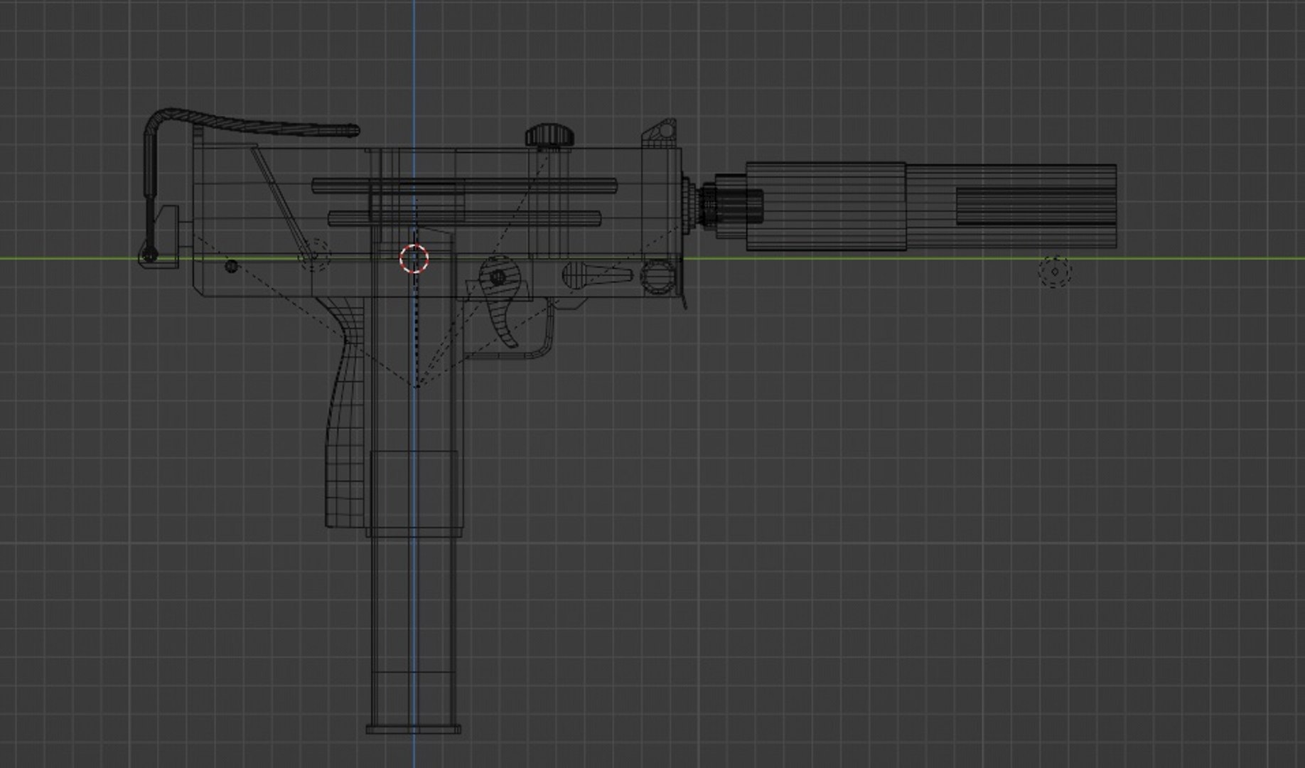 3D Ingram Mac-10 SMG Gun Model - TurboSquid 2359491