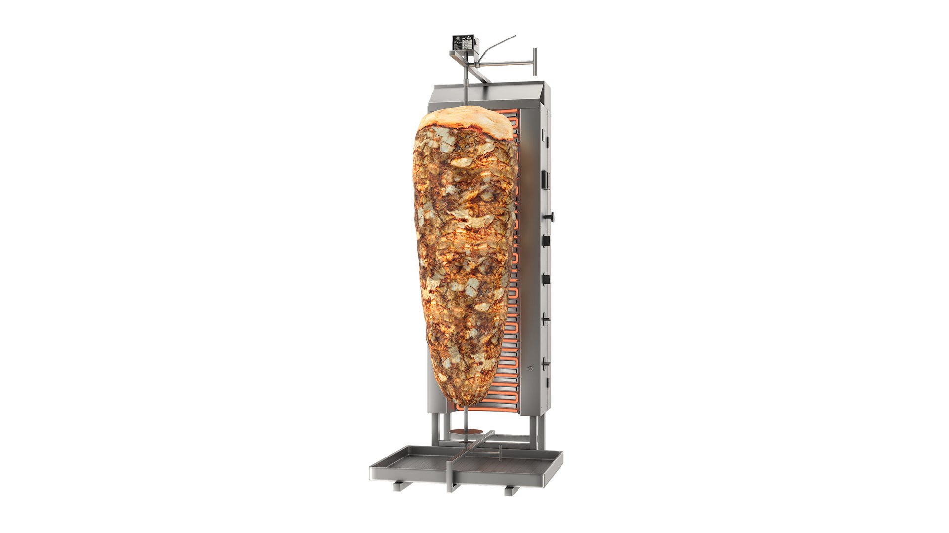 Doner Machine 3D - TurboSquid 2214536