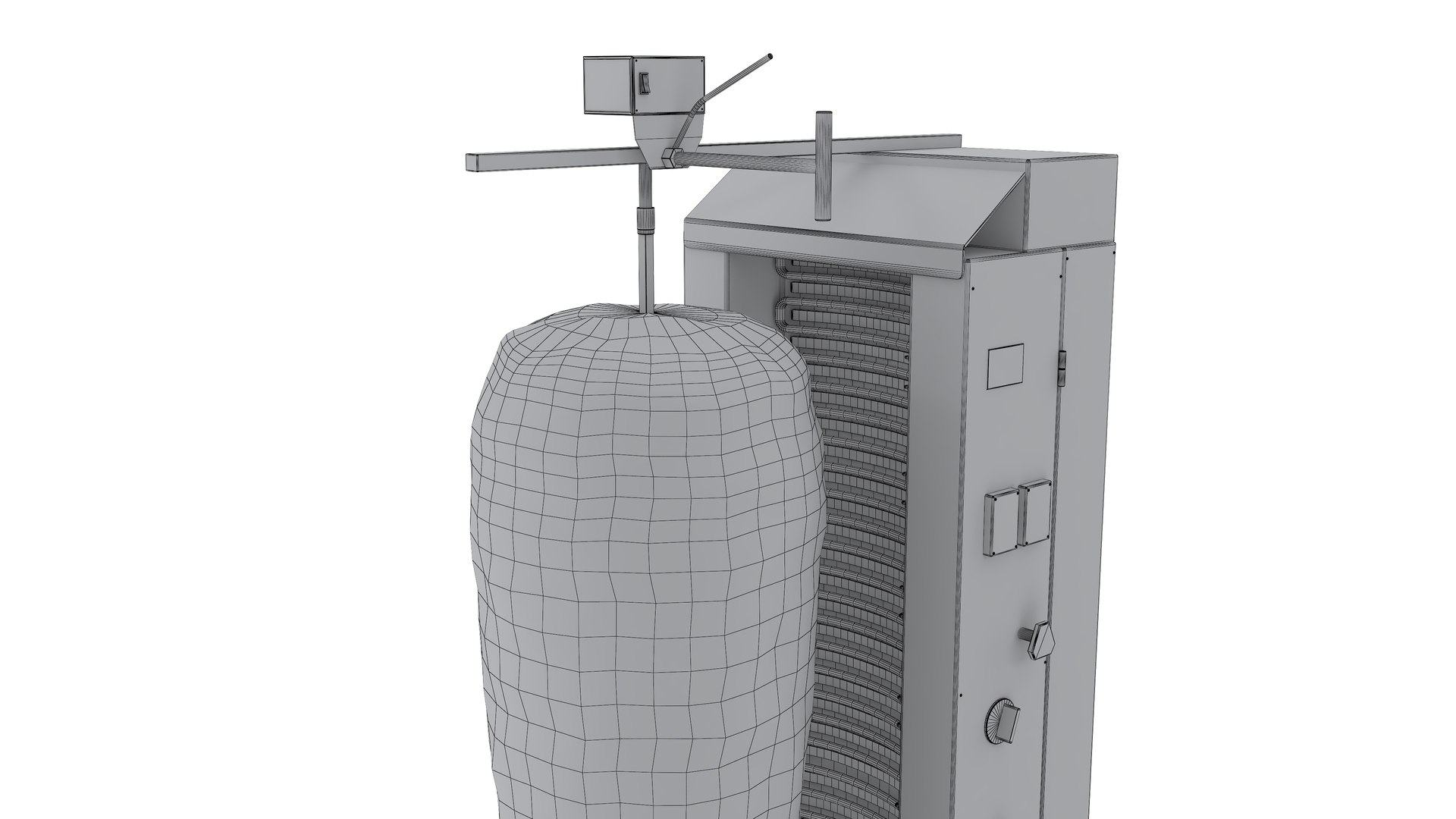 Doner Machine 3D - TurboSquid 2214536